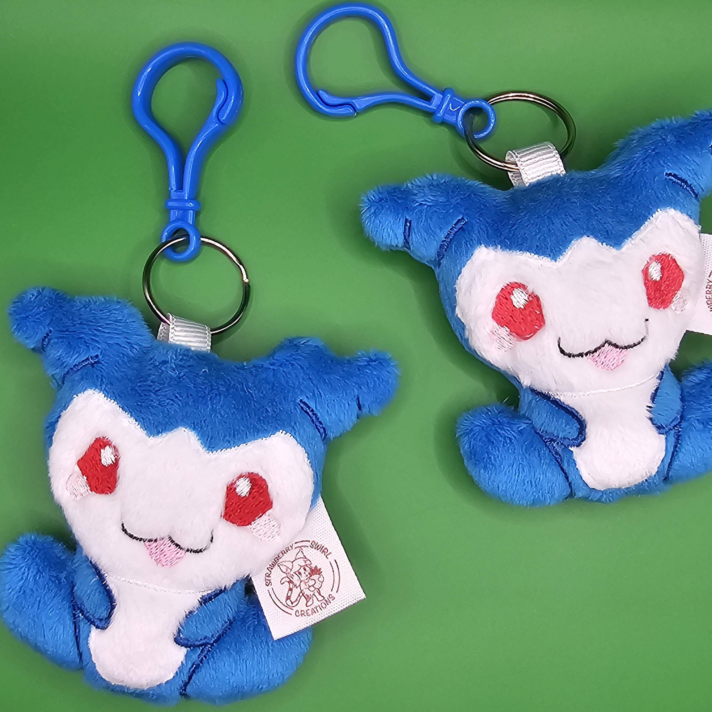 Demiveemon Digimon Plush Keychain - Etsy