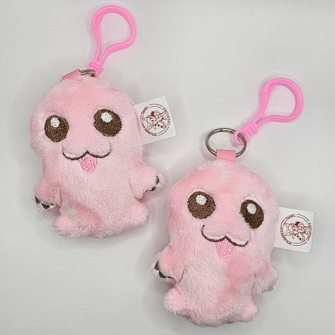 Motimon Digimon Plush Keychain - Etsy