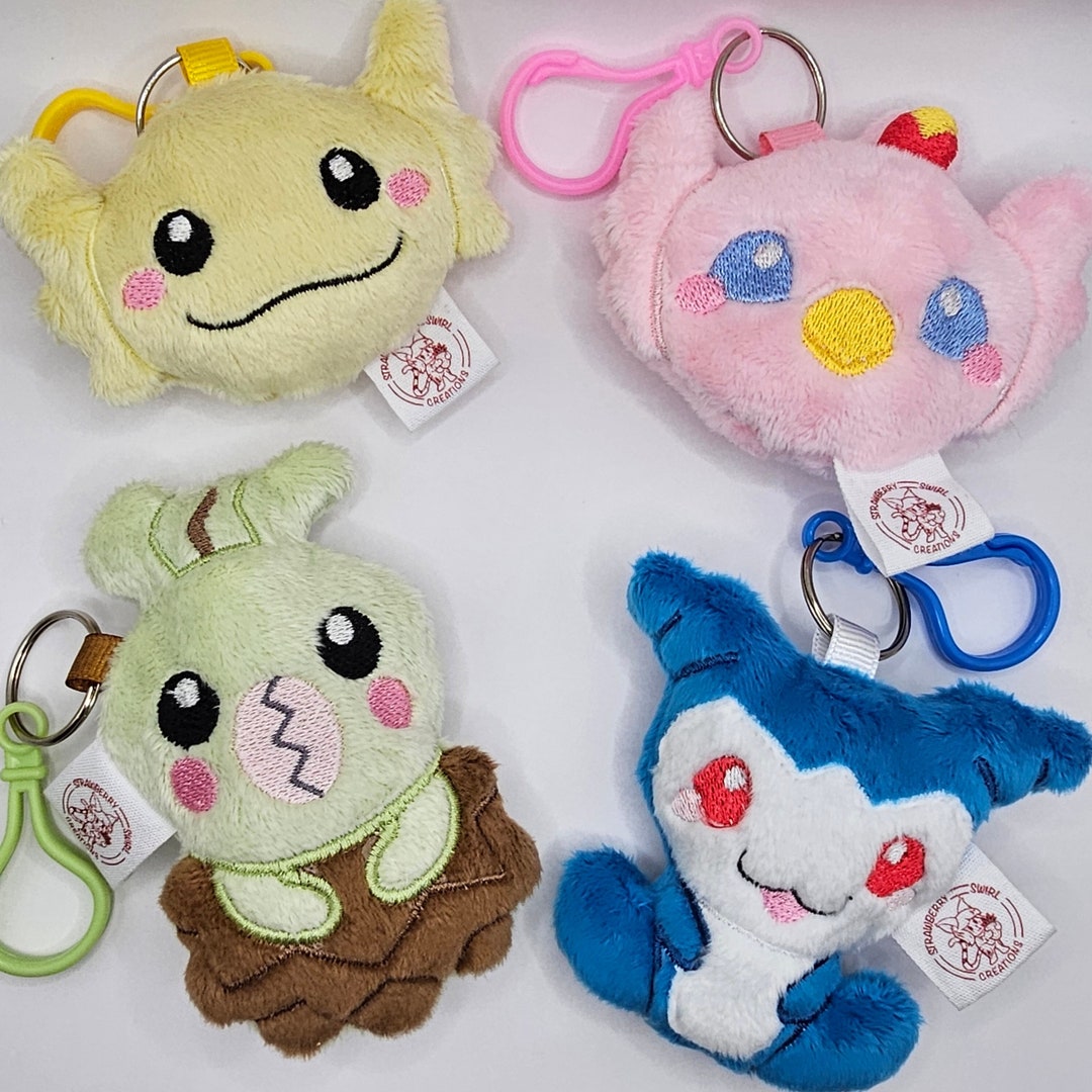 Digimon Adventure 02 Plush Keychain Set - Etsy
