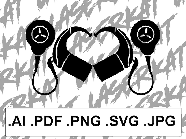 Cochlear Implant Heart File .ai .pdf .png .svg .jpg - Etsy