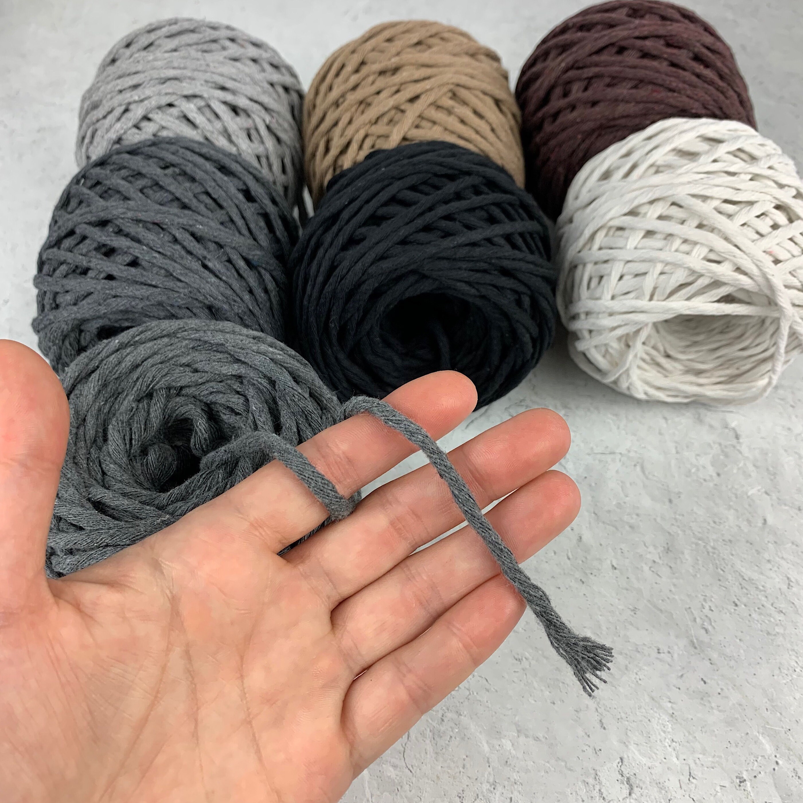 3mm / 100 Ft Single Strand Macrame Cotton String - Etsy