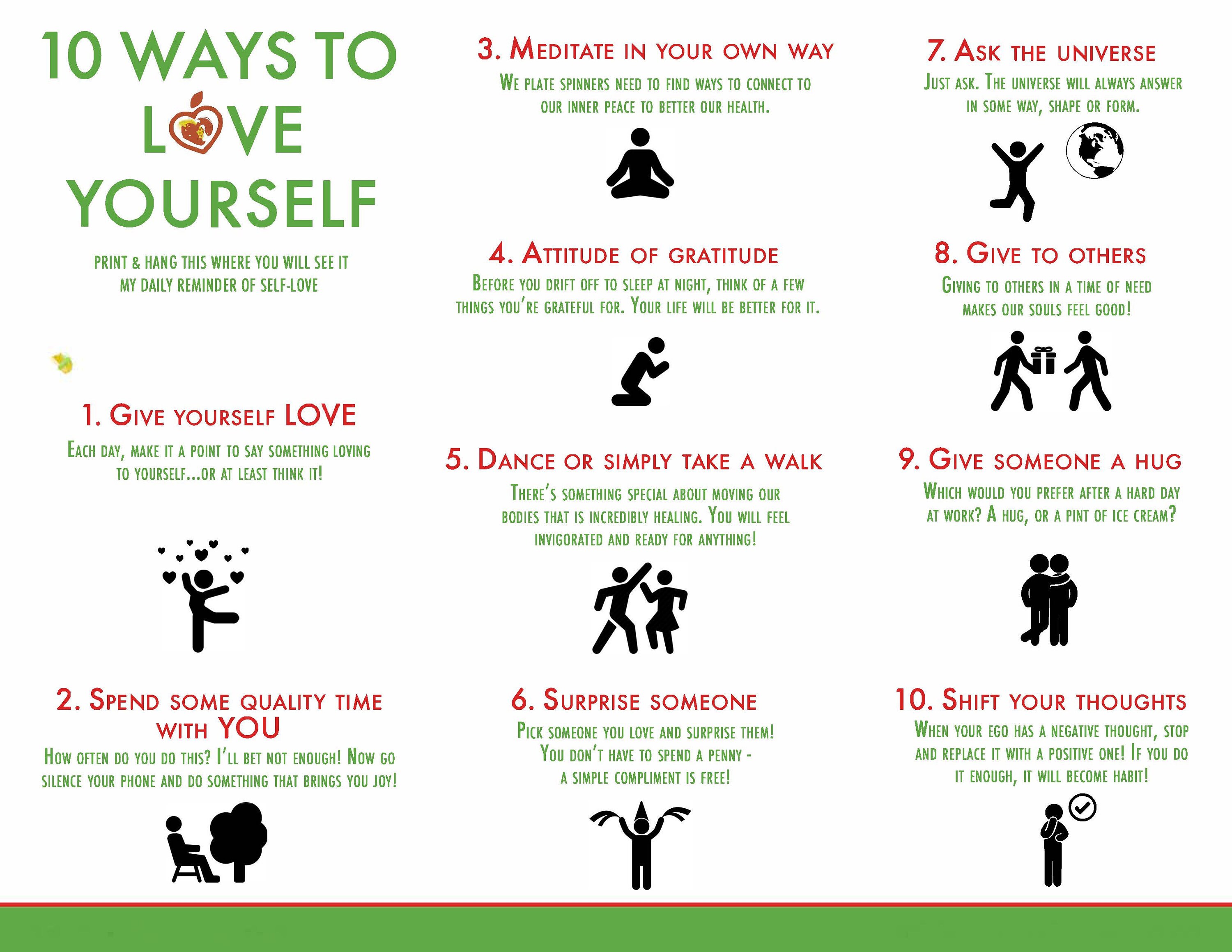 10 Self-love Practices - Etsy
