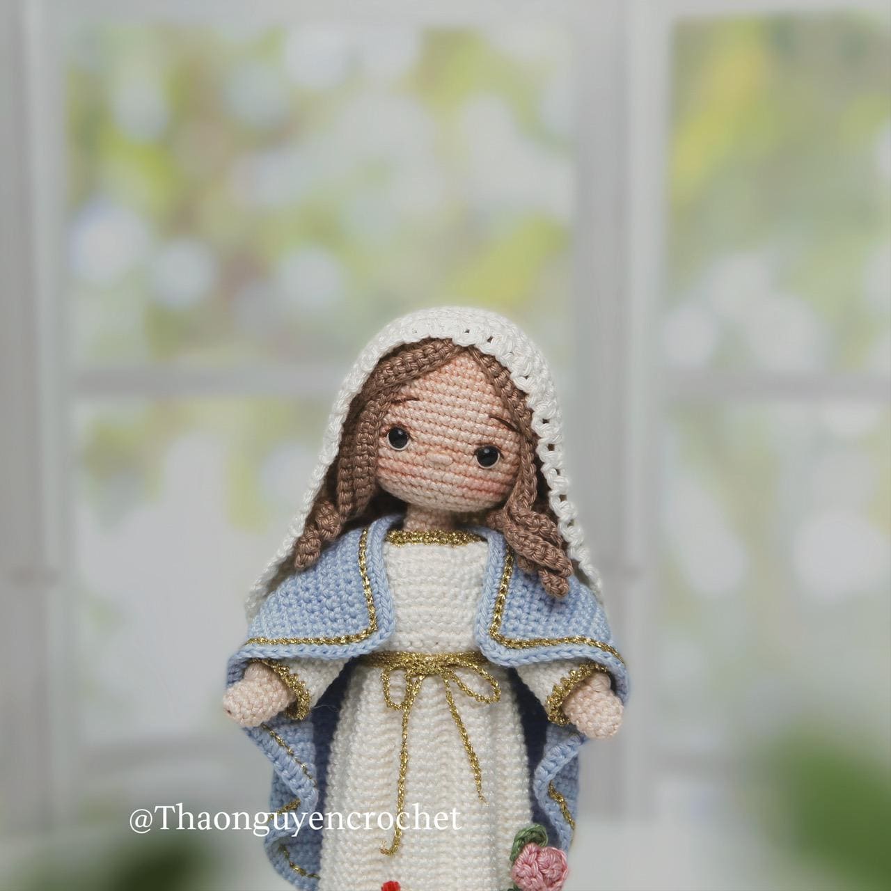 Amigurumi Virgin Mary Crochet – Our Lady of Grace Doll – Catholic ...