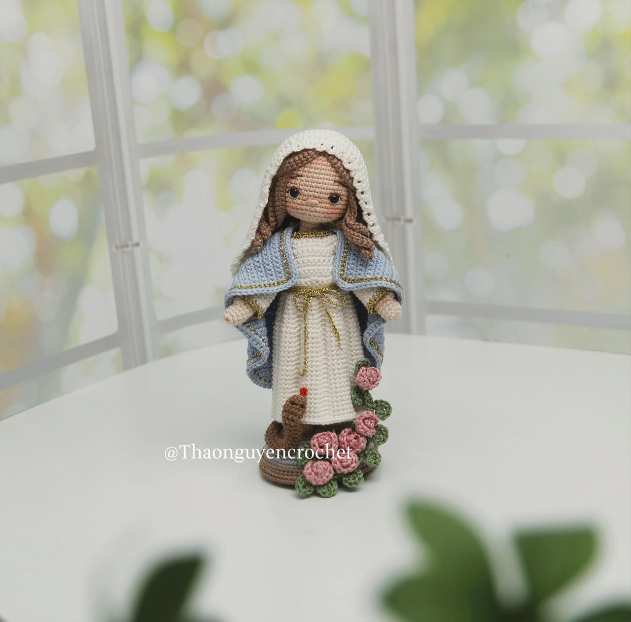 Amigurumi Virgin Mary Crochet – Our Lady of Grace Doll – Catholic ...