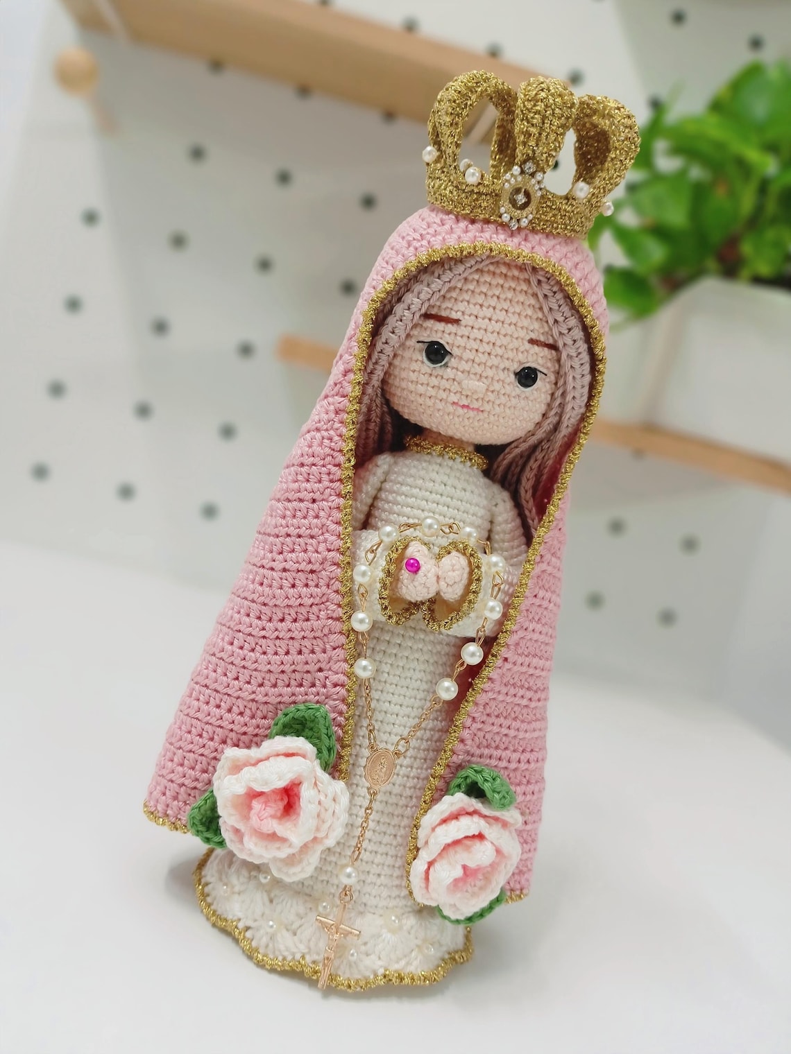 Virgin Mary Crochet Pattern – Amigurumi Catholic Doll – Religious ...