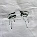 Crying Sad Upset Eyes Embroidery Digital Digitised File Instant ...