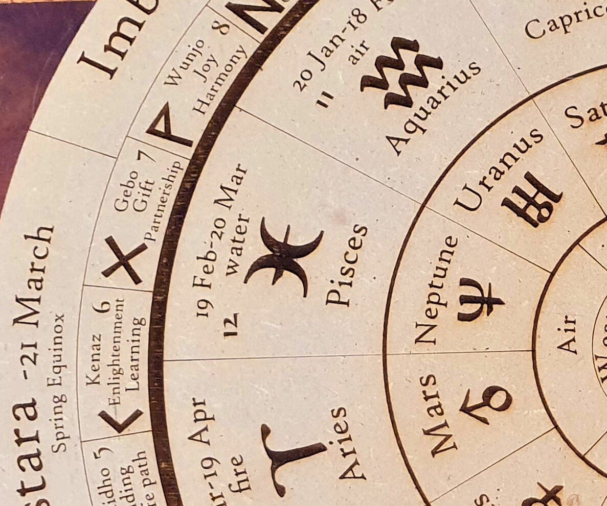 08 RUNES Wheel of the Year 03NTHRUNES, 04STHRUNES - Etsy