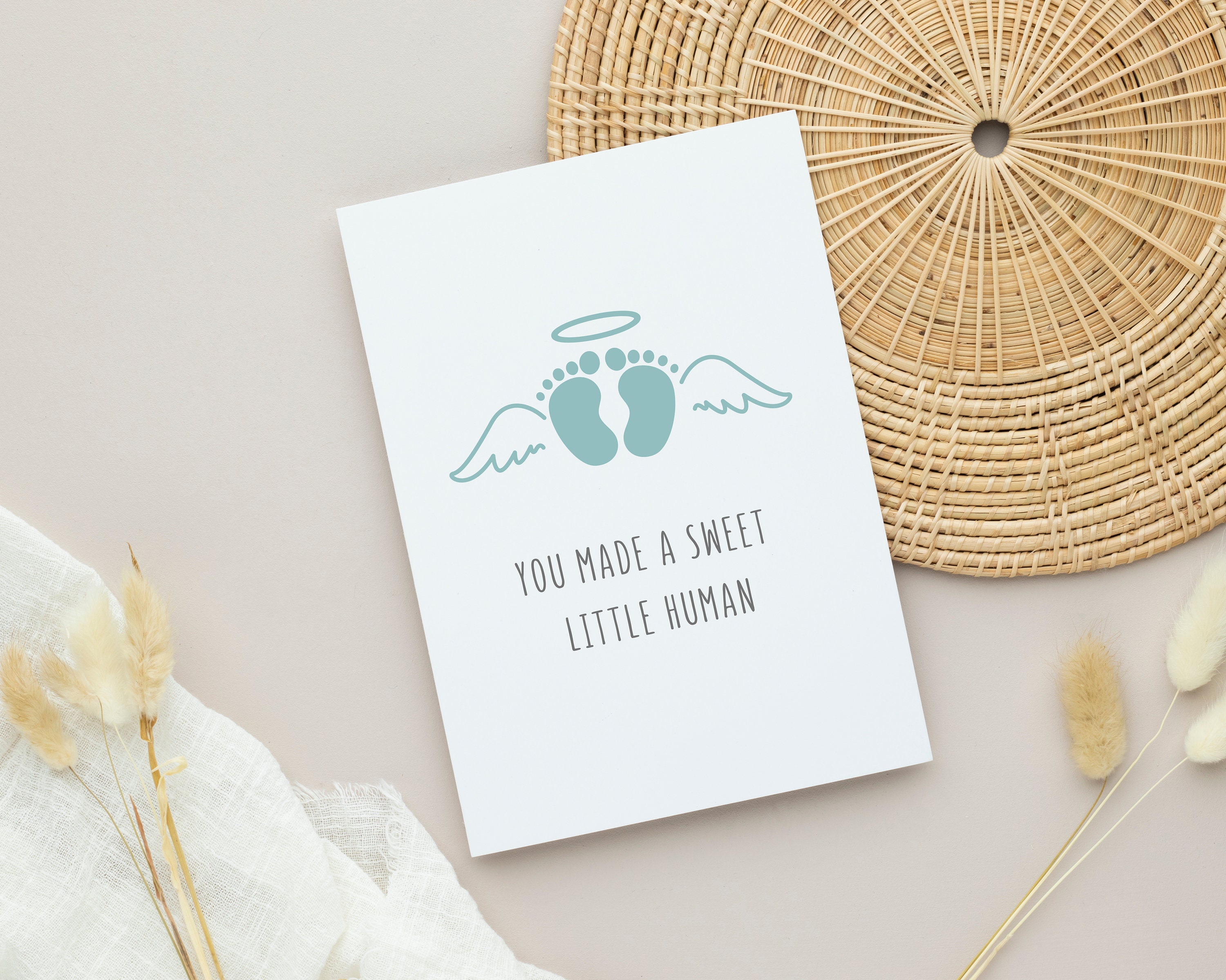 Baby Shower | Digital Download & Printable Card | Funny New Baby Card ...