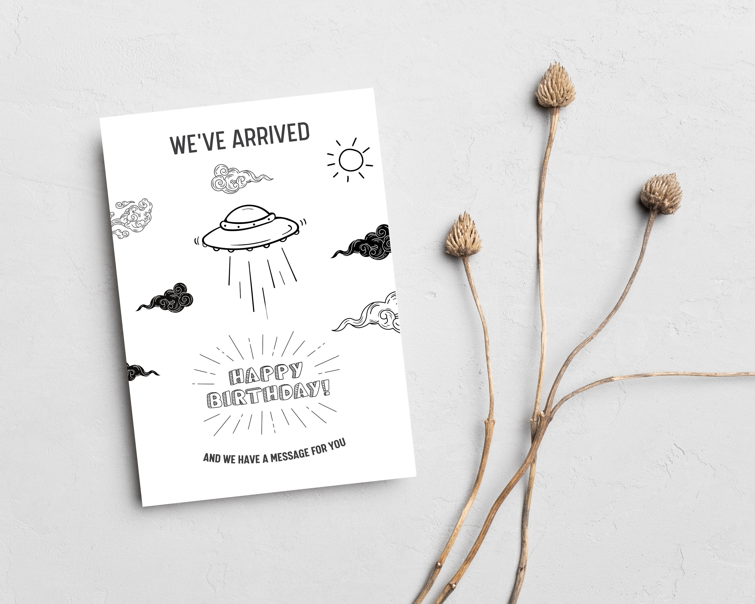 Funny Birthday Card | Card for Her | Card for Him | Instant Birthday ...