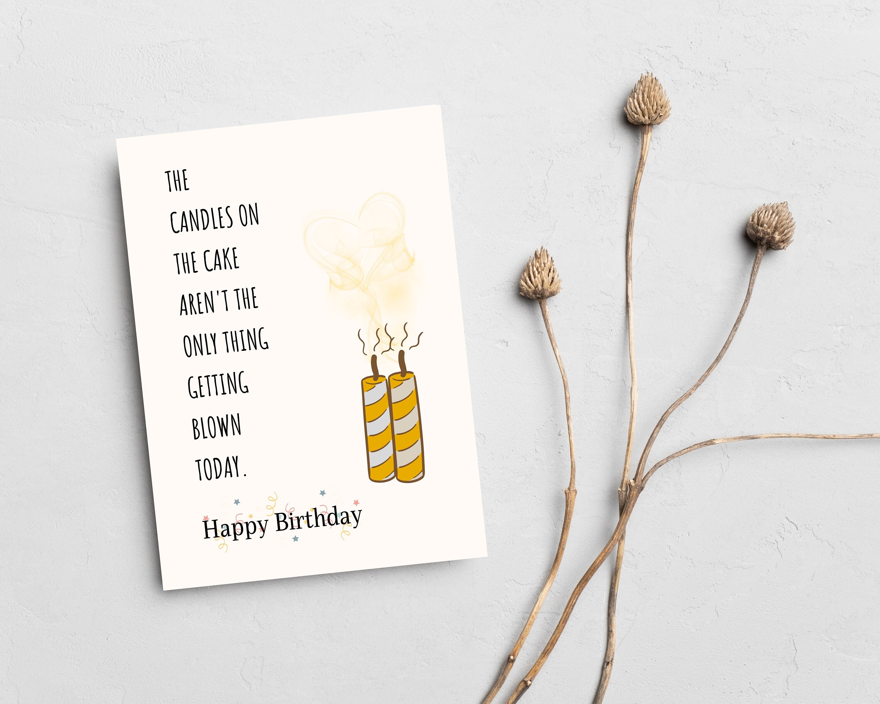 Funny Birthday Card | Card for Her | Card for Him | Instant Birthday ...