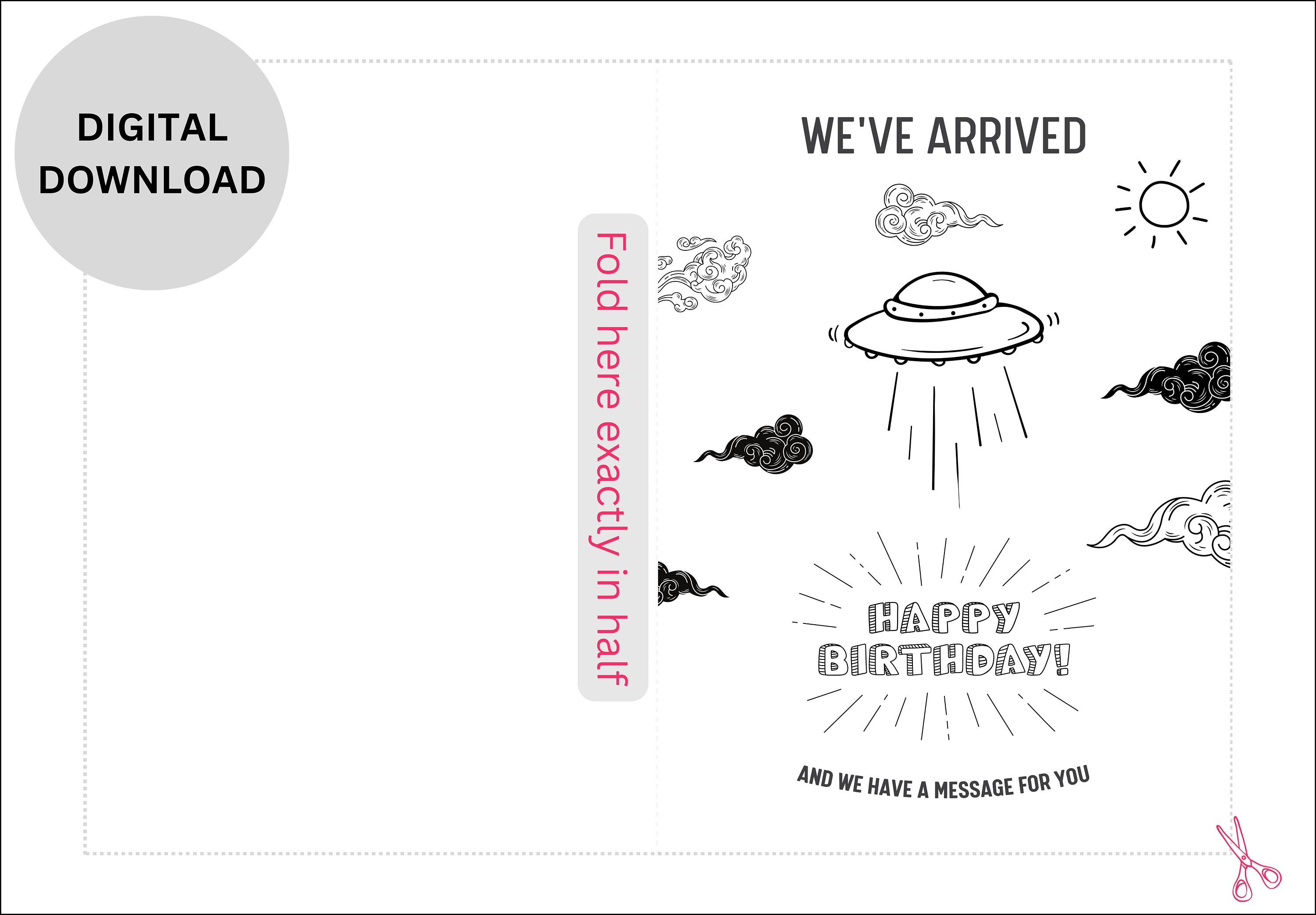 Funny Birthday Card Card for Her Card for Him Instant Birthday Card ...