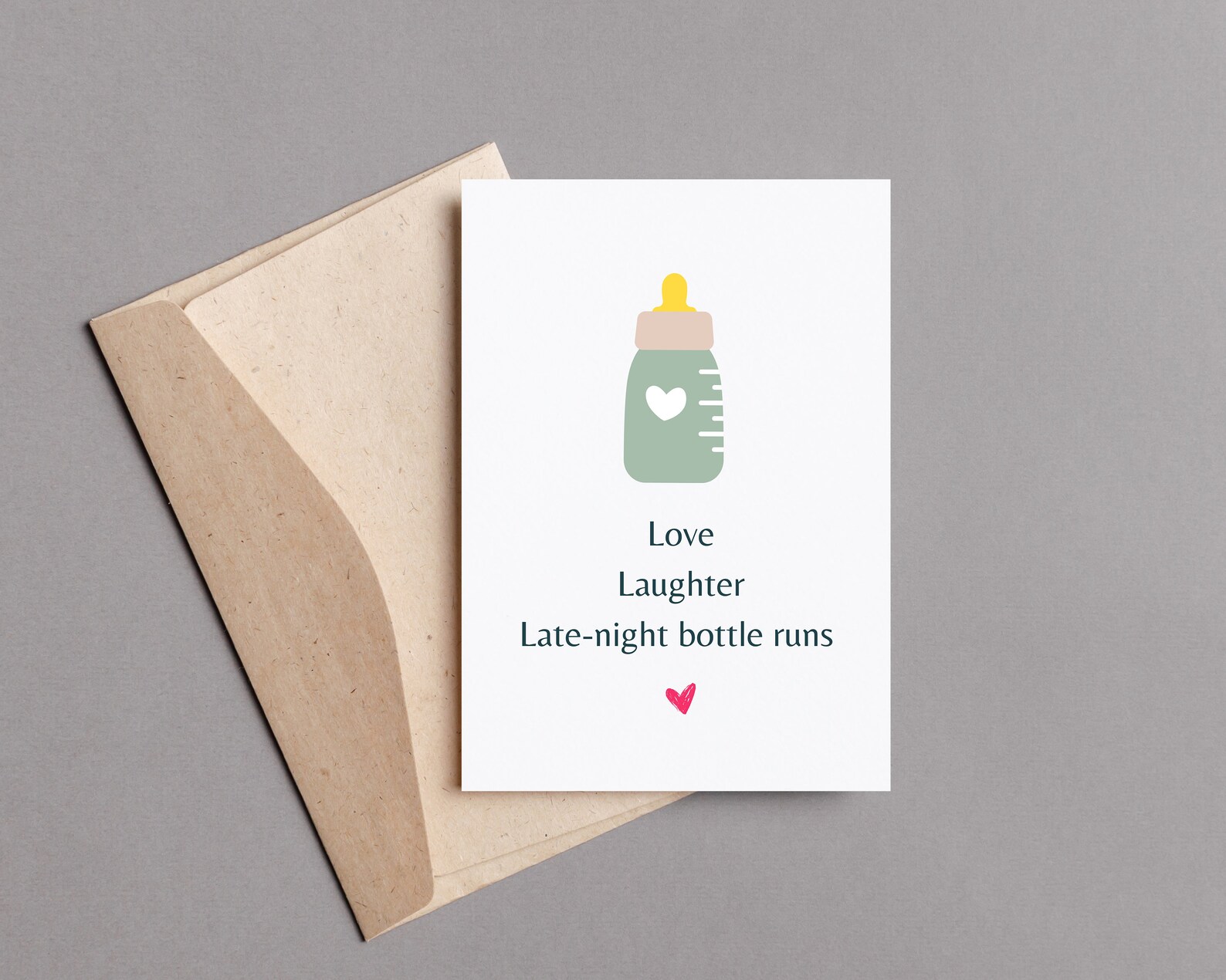 Baby Shower | Digital Download & Printable Card | Funny New Baby Card ...