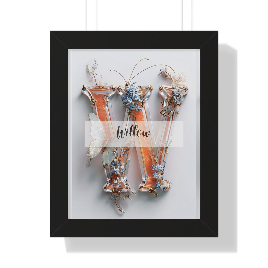 Butterfly Monograms - Etsy