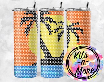 Messy Bun Rhinestone Tumbler Pattern - Etsy