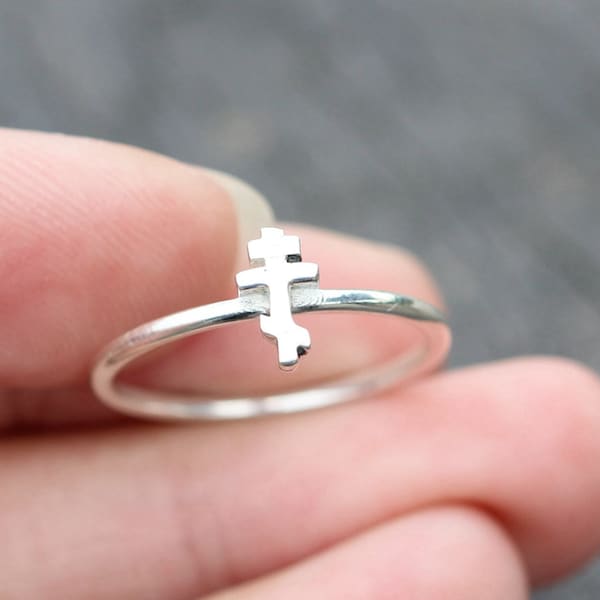 Cross Ring - Etsy