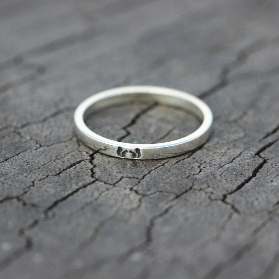 Sterling Silver Squirrel Ring: Custom Animal Jewelry - Etsy