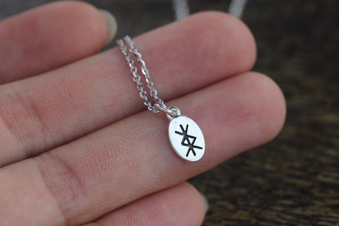925 Silver Protection Necklace - Etsy