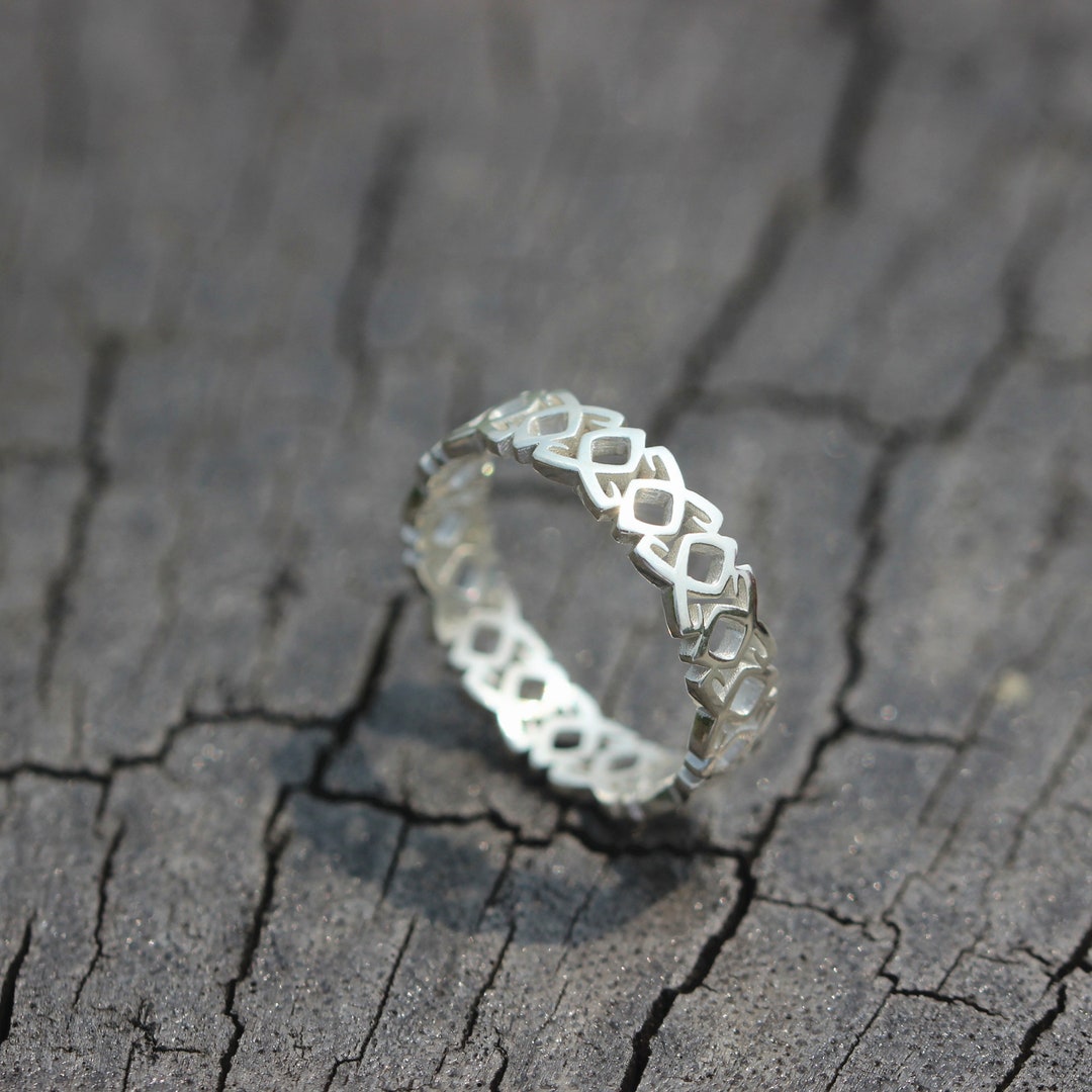 Runes Ring, 925 Silver Celtic Ring, Parabatai Rune Ring, Healing Runes ...