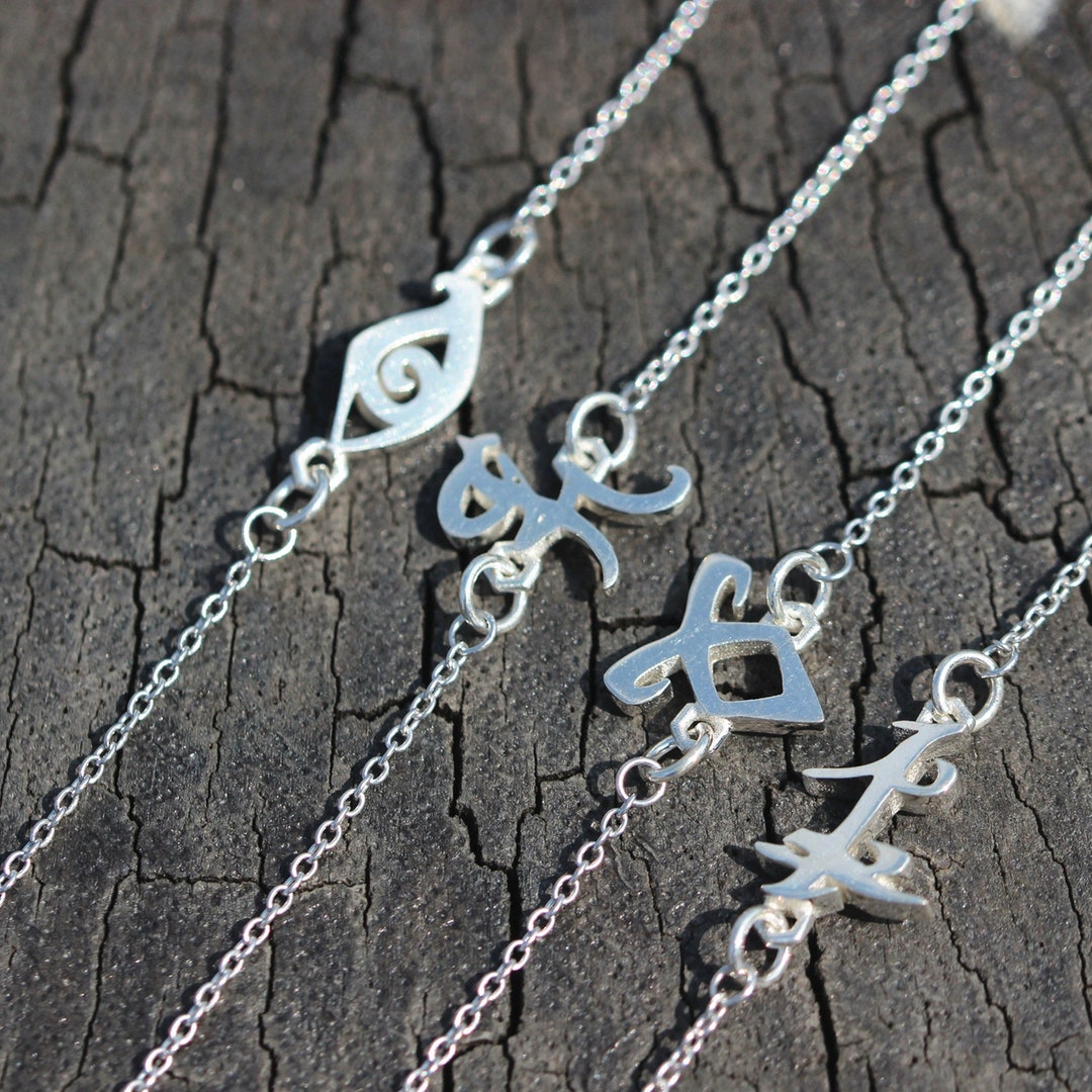 Silver Runes Bracelet, 925 Silver Celtic Bracelet,parabatai Rune ...