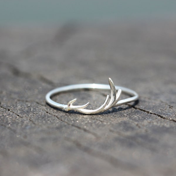 Antler Ring - Etsy