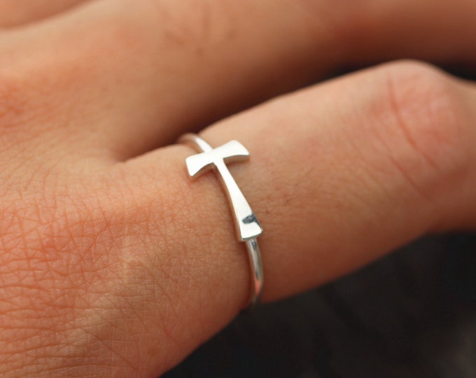 Tau Ring, Seal of St. Francis - Etsy