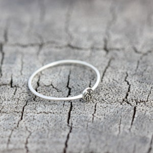 Sterling Silver Pine Tree Ring- Forest Silver Ring,evergreentree Ring ...