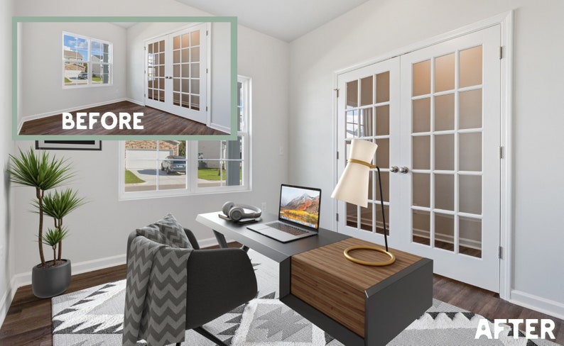 Realistic Virtual Staging Under 24hrs - Etsy