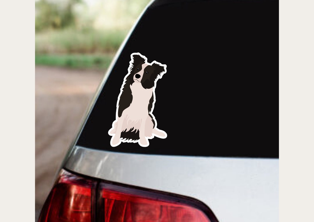 Border Collie Breed | Pawsome Doggy Car Decals | Express Your Love for ...