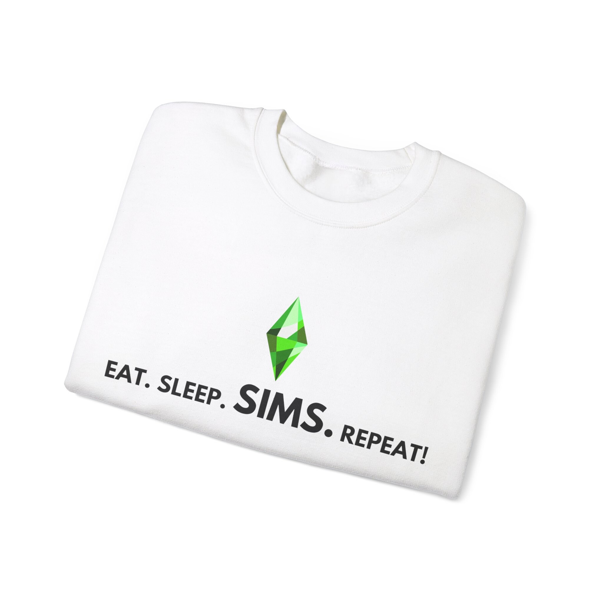 Sims 4 Eat. Sleep. Sims. Repeat. Sweatshirt Jumper Sims 4 Merch Sims ...