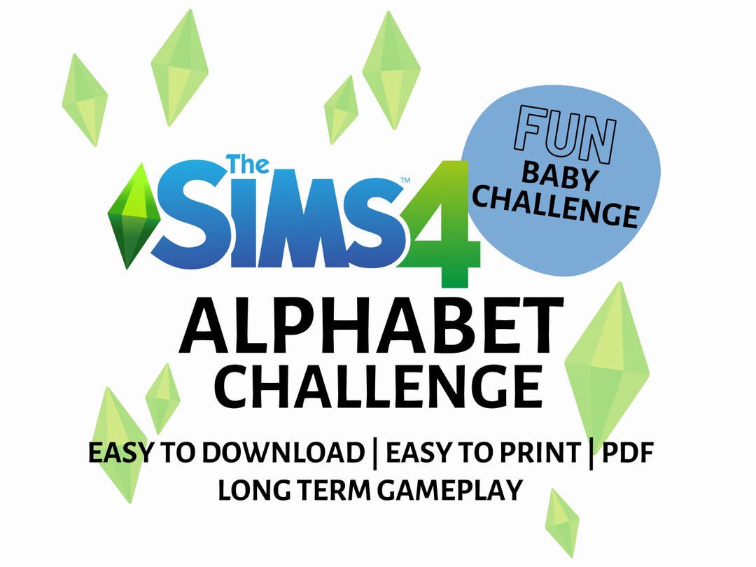The Sims 4 Alphabet Challenge | Sims 4 | Sims 4 Gameplay | Sims 4 Save File | Sims 4 Story ...