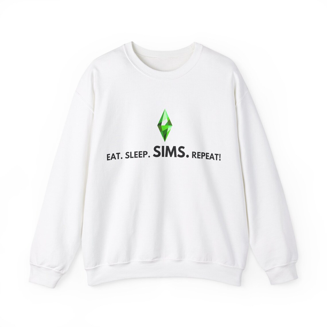 Sims 4 Eat. Sleep. Sims. Repeat. Sweatshirt Jumper Sims 4 Merch Sims ...
