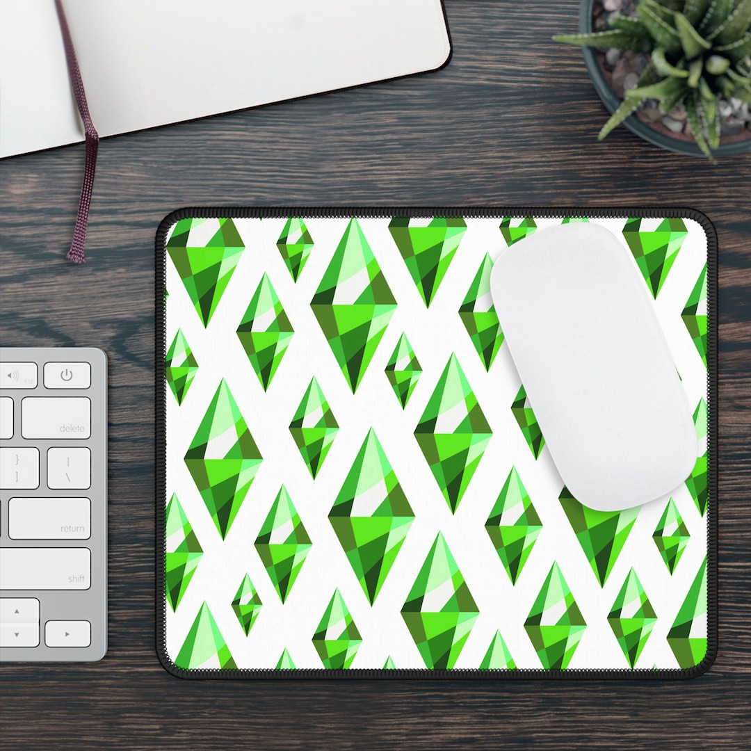 Plumbob Sims 4 Gaming Mouse Pad Sims 4 Merch Sims 4 Mac Sims Plumbob ...