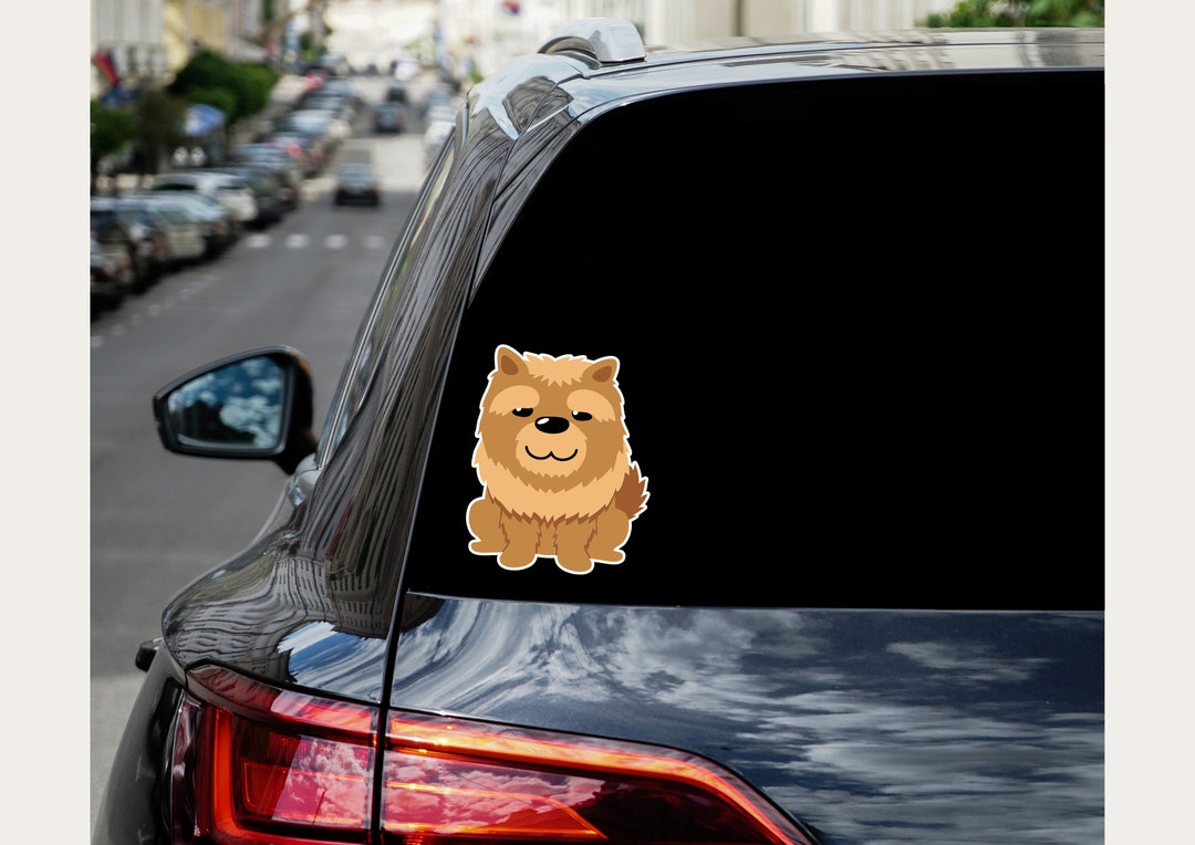 Chow Chow Breed | Pawsome Doggy Car Decals | Express Your Love for Dogs ...