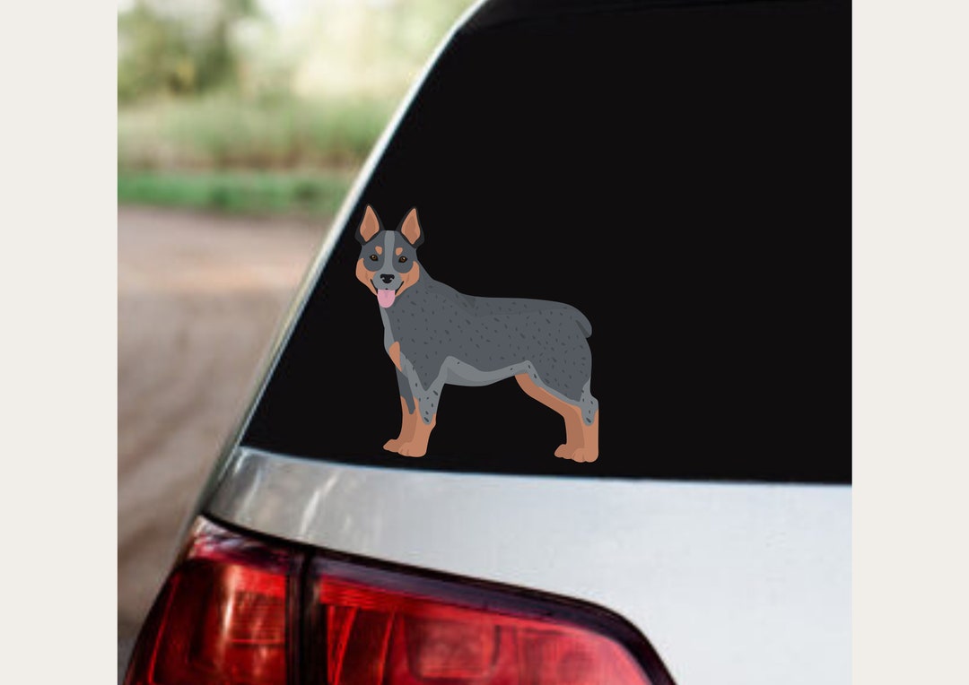 Cattle Dog Breed | Pawsome Doggy Car Decals | Express Your Love for ...
