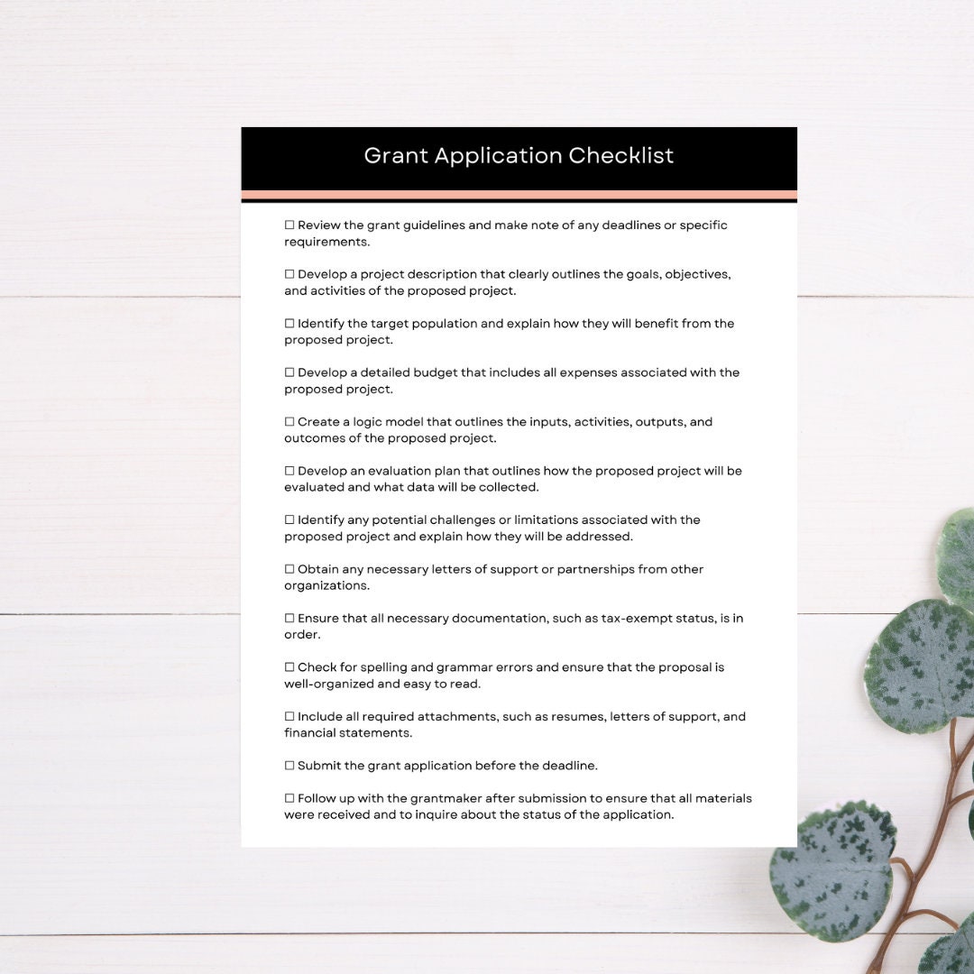 Grant Writing Templates Bundle | Instant Download | Fully Customizable ...