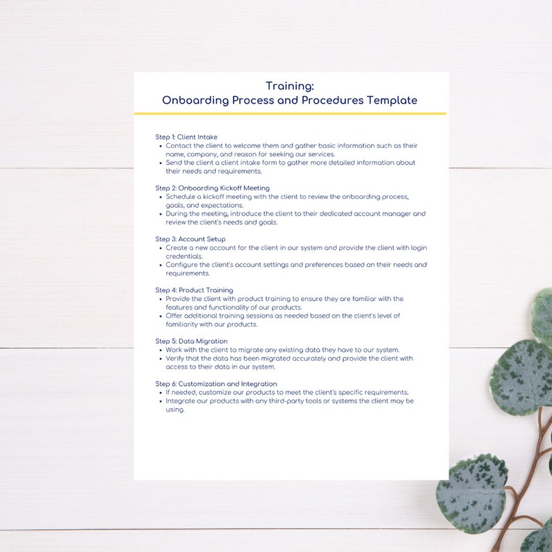 Client Onboarding Templates Bundle | Instant Download | Fully ...
