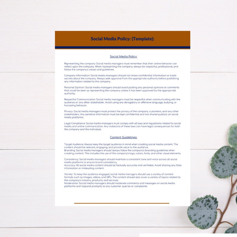 Social Media Manager Templates Bundle Instant Download - Etsy