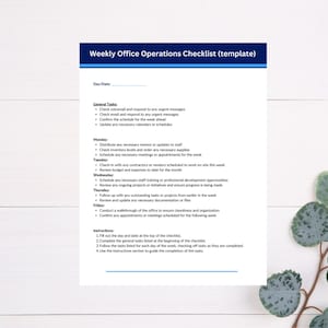 Office Manager Templates Bundle | Instant Download | Fully Customizable ...