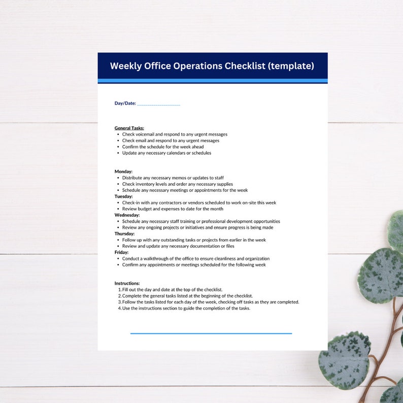 Office Manager Templates Bundle | Instant Download | Fully Customizable ...