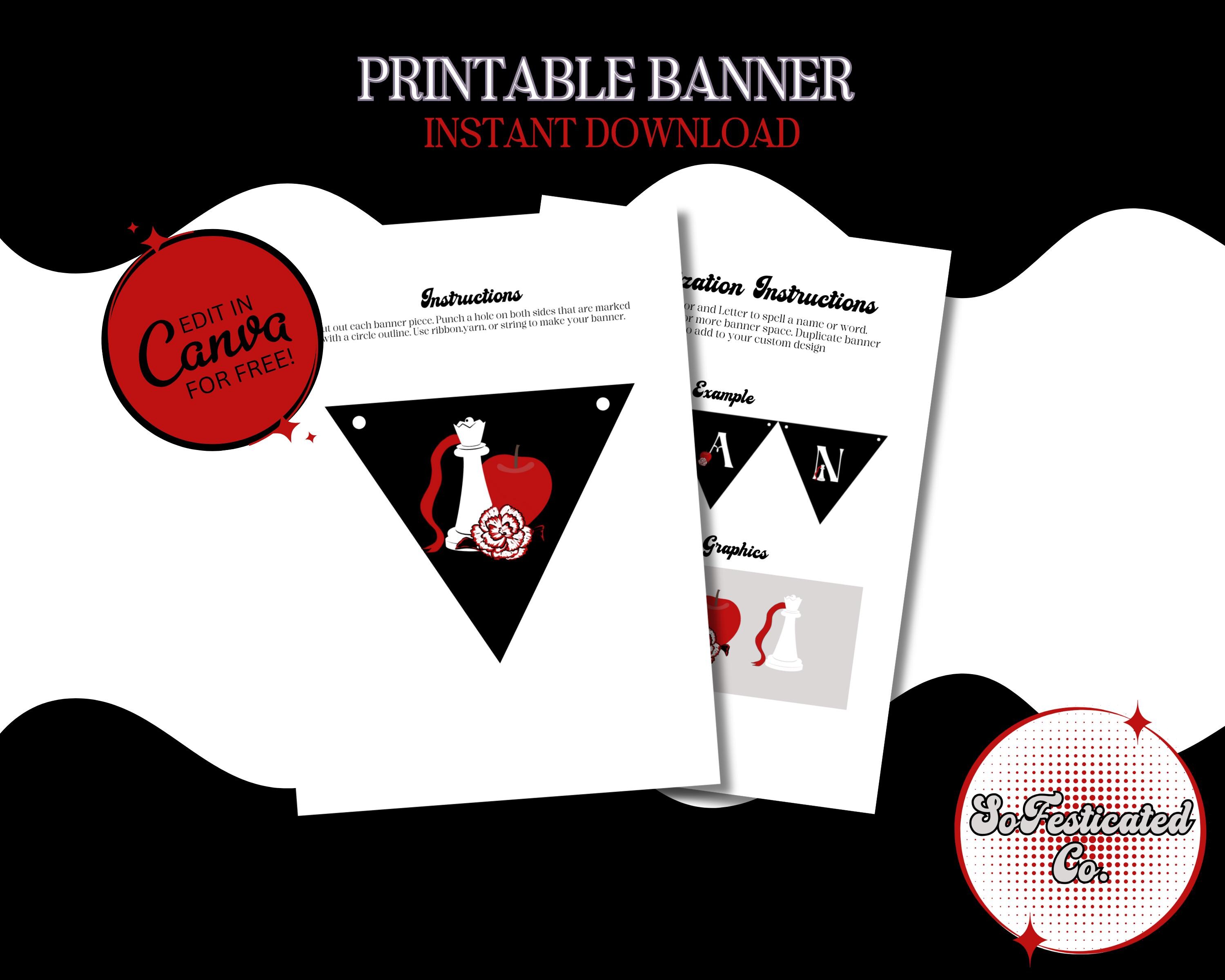 Twilight Banner | Twilight Series Birthday Banner | Happy Birthday ...