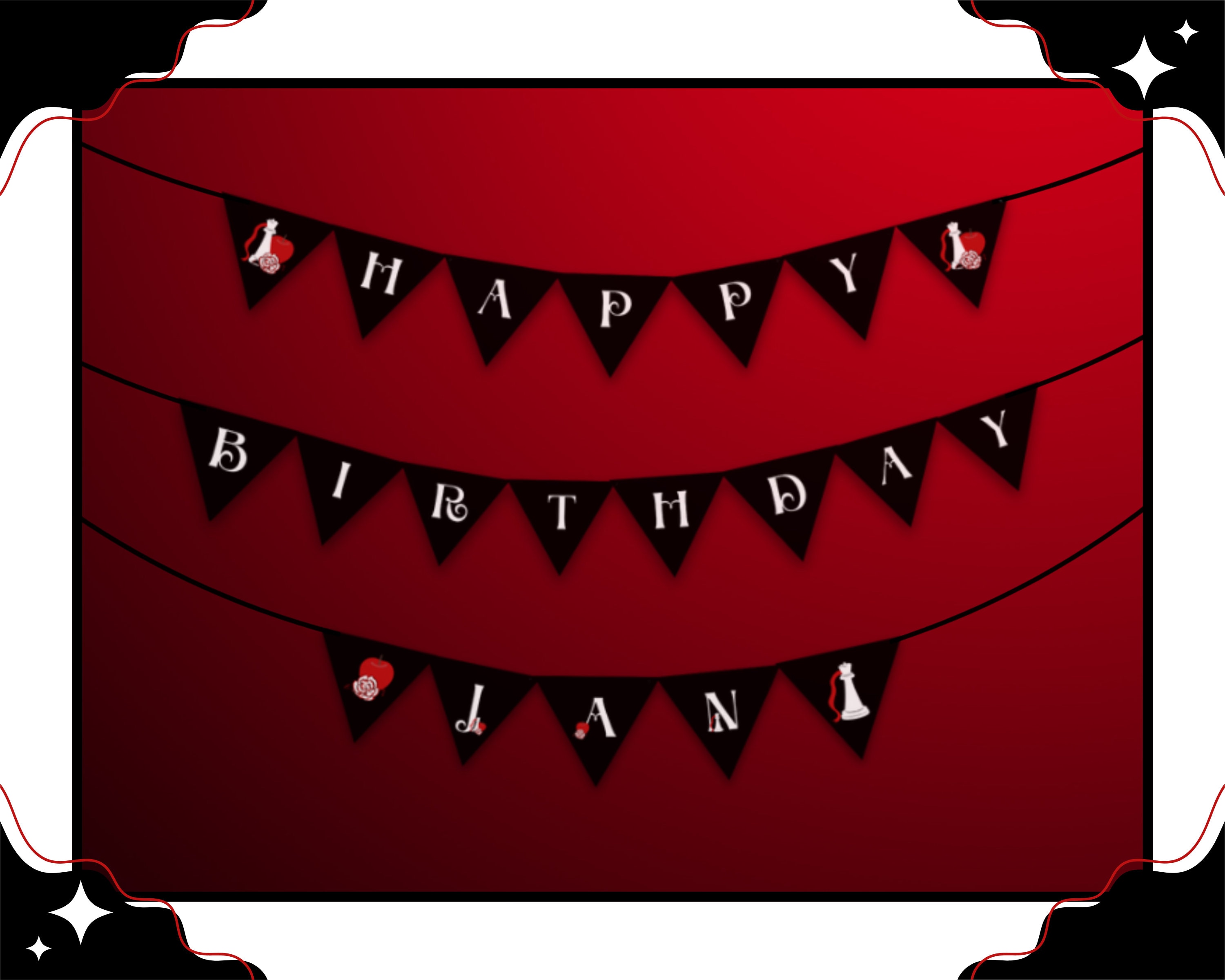 Twilight Banner | Twilight Series Birthday Banner | Happy Birthday ...