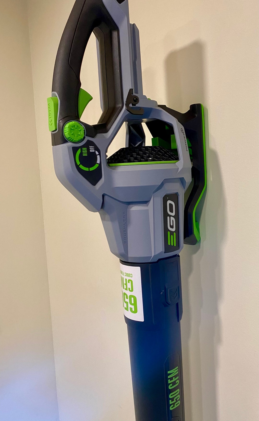 EGO 670 / 650 / 615 / 580 CFM Leaf Blower Wall Mount: 3D Printed ...