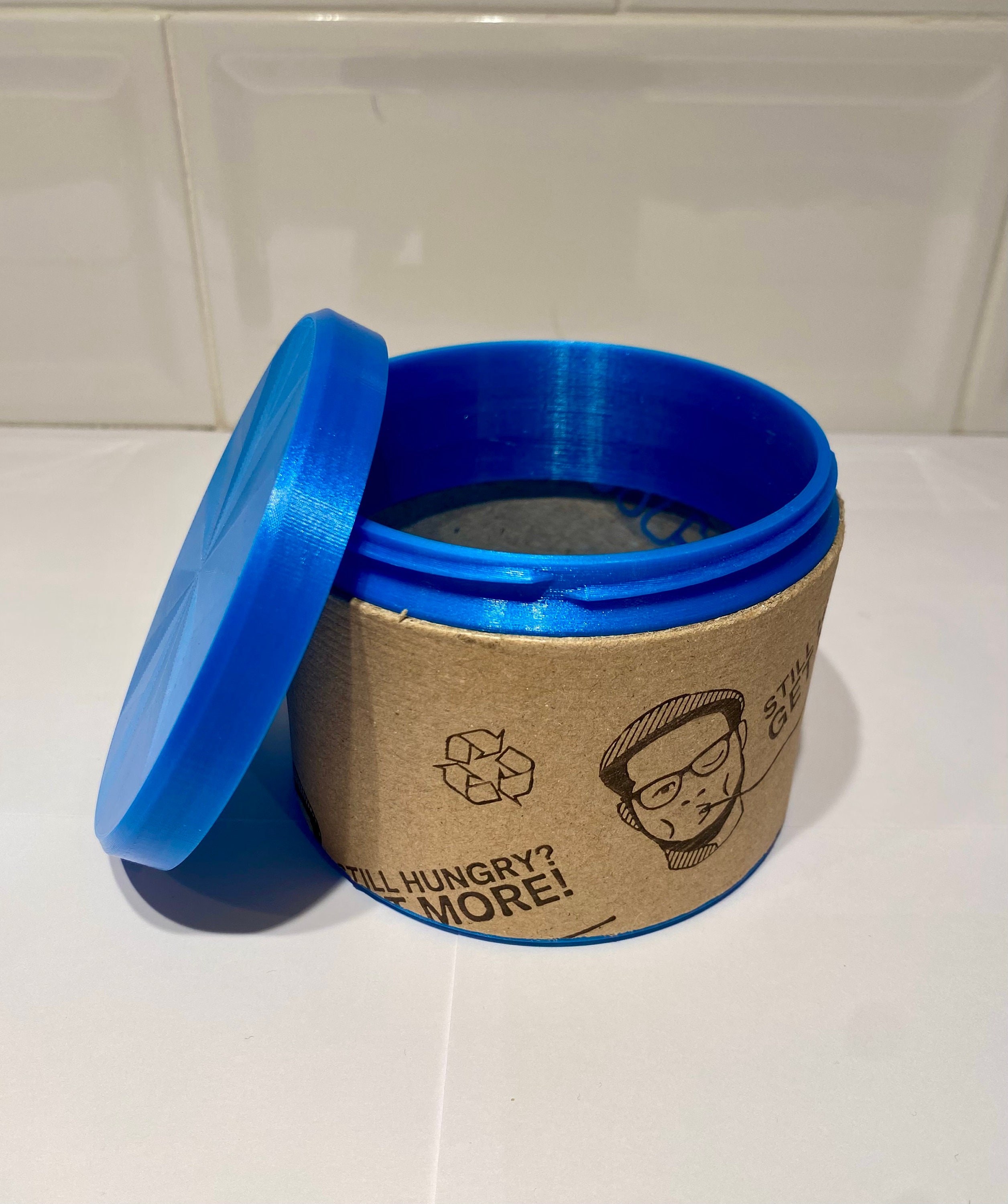 Upcycled 3D Printed Screw Top Container Small Storage - Etsy