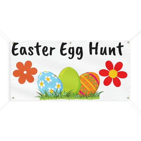 Easter Egg Hunt Banner