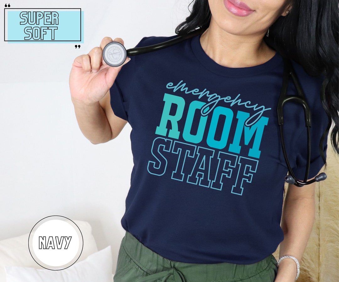 Emergency Department Shirt ER Staff Shirts Hospital Staff - Etsy