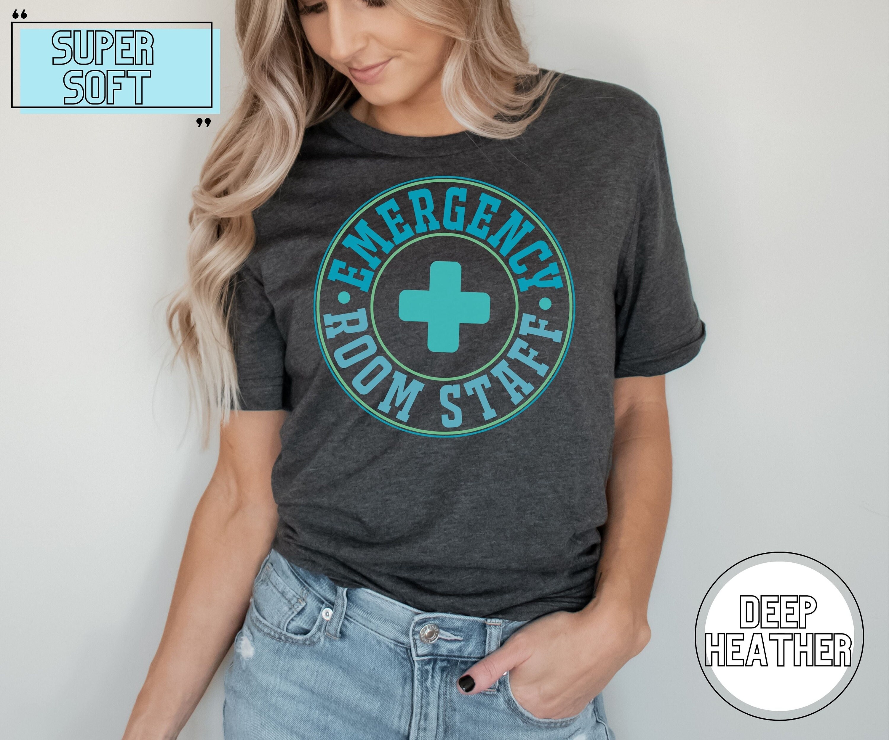 Emergency Department Shirt ER Staff Shirts Hospital Staff - Etsy