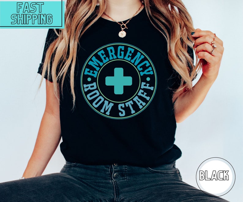 Emergency Department Shirt ER Staff Shirts Hospital Staff - Etsy