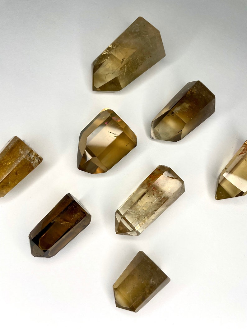 Natural Citrine Tower Healing Crystals Solar Plexus Chakra Citrine ...