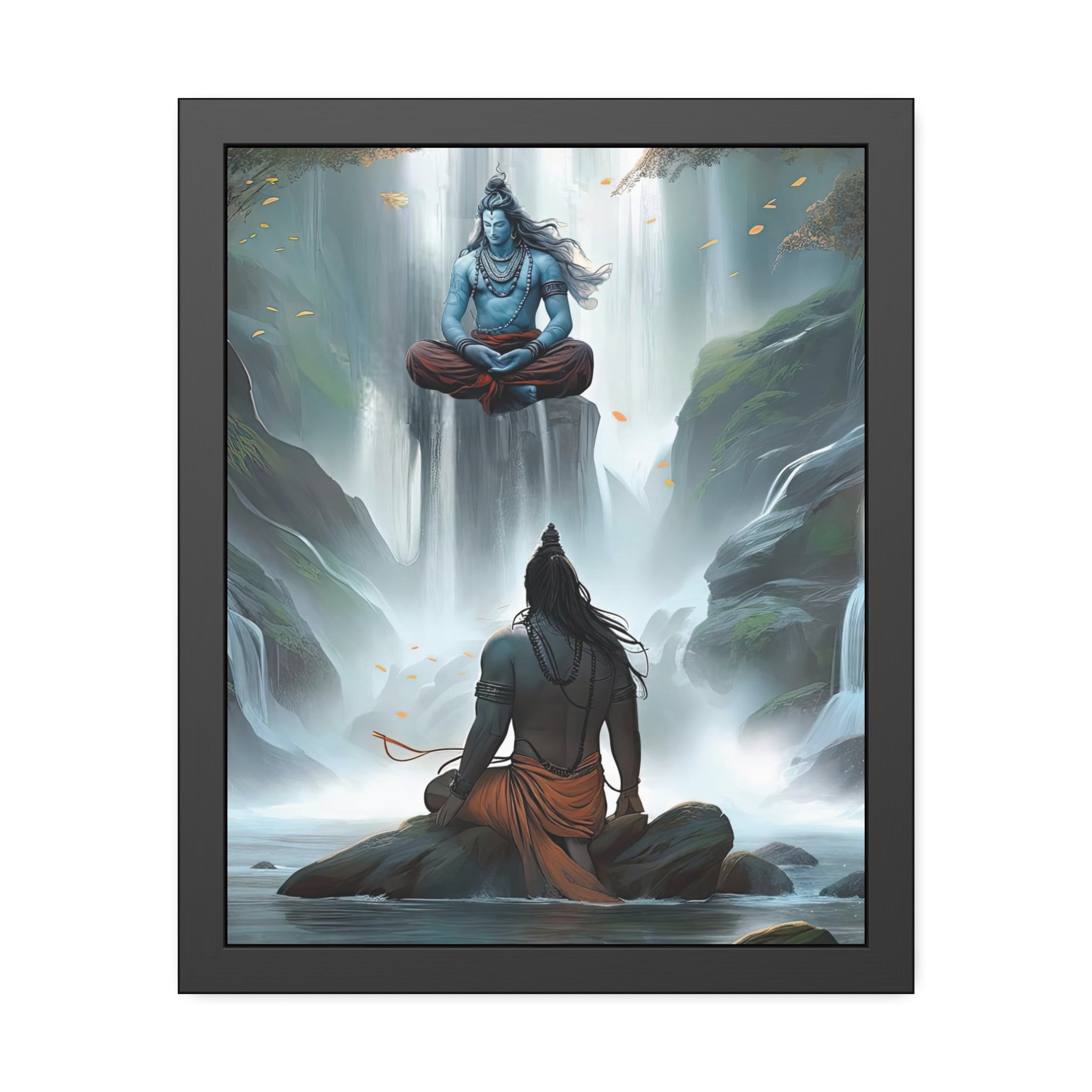 Lord Shiva With Lord Rama | Unique Art | Lucky Art | Home Decor ...