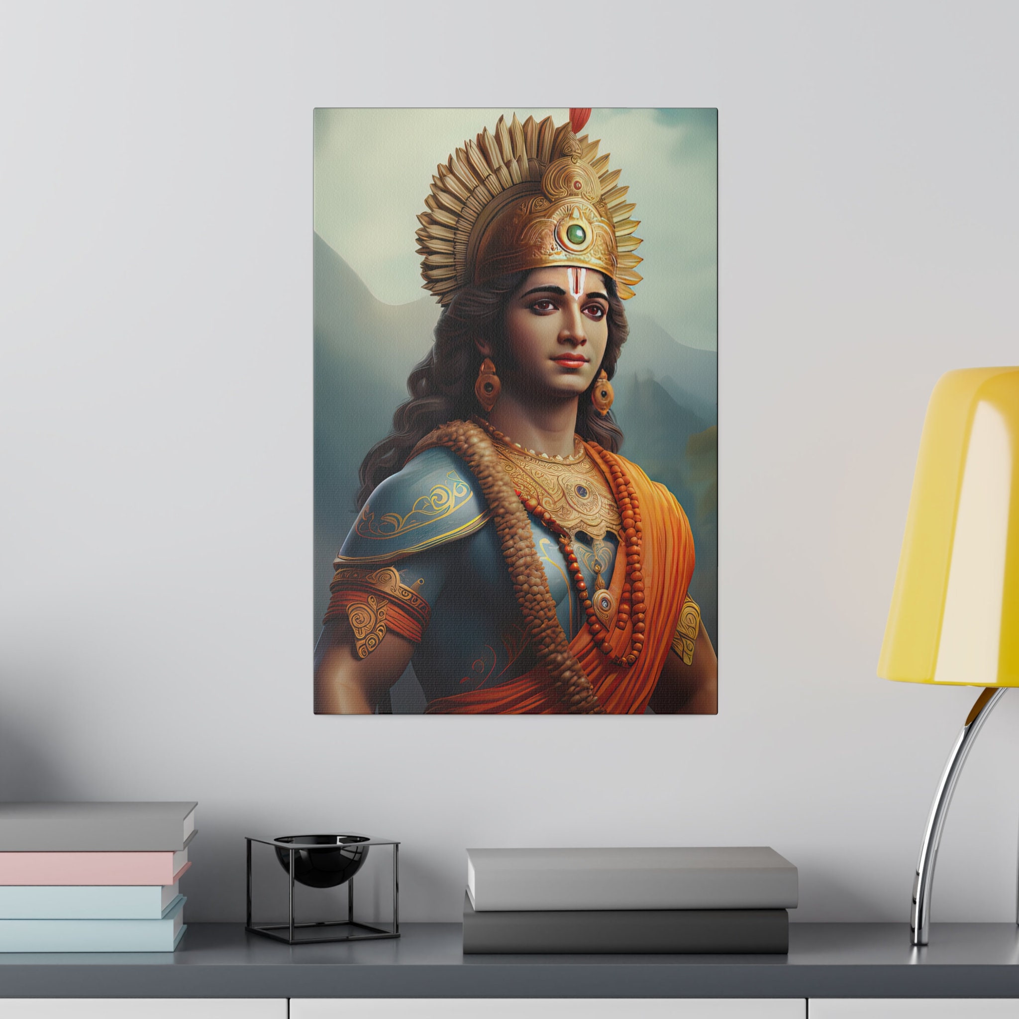 Lord Ram | Ramayan | Hindu God | Ram | Canvas Art | Home Decor | Jai ...